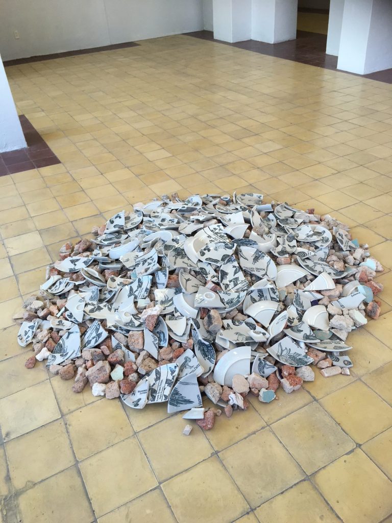 Broken floor installation – ZoneOne Arts